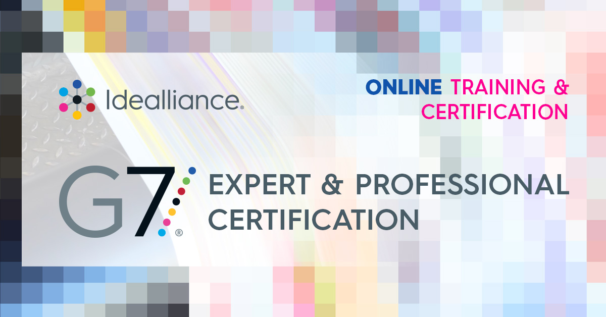 New Live Online Training for G7® - Idealliance